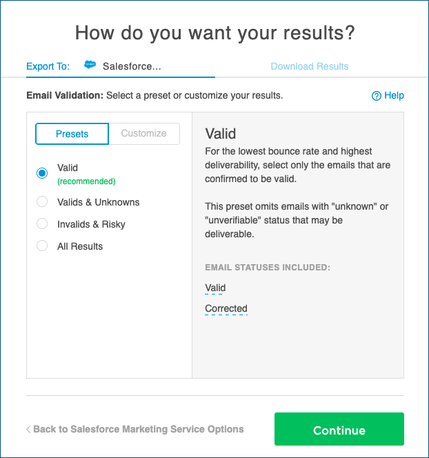 Salesforce Marketing Cloud Email Validation & Data Enhancement | AtData Salesforce Marketing Cloud Email Validation & Data Enhancement | AtData